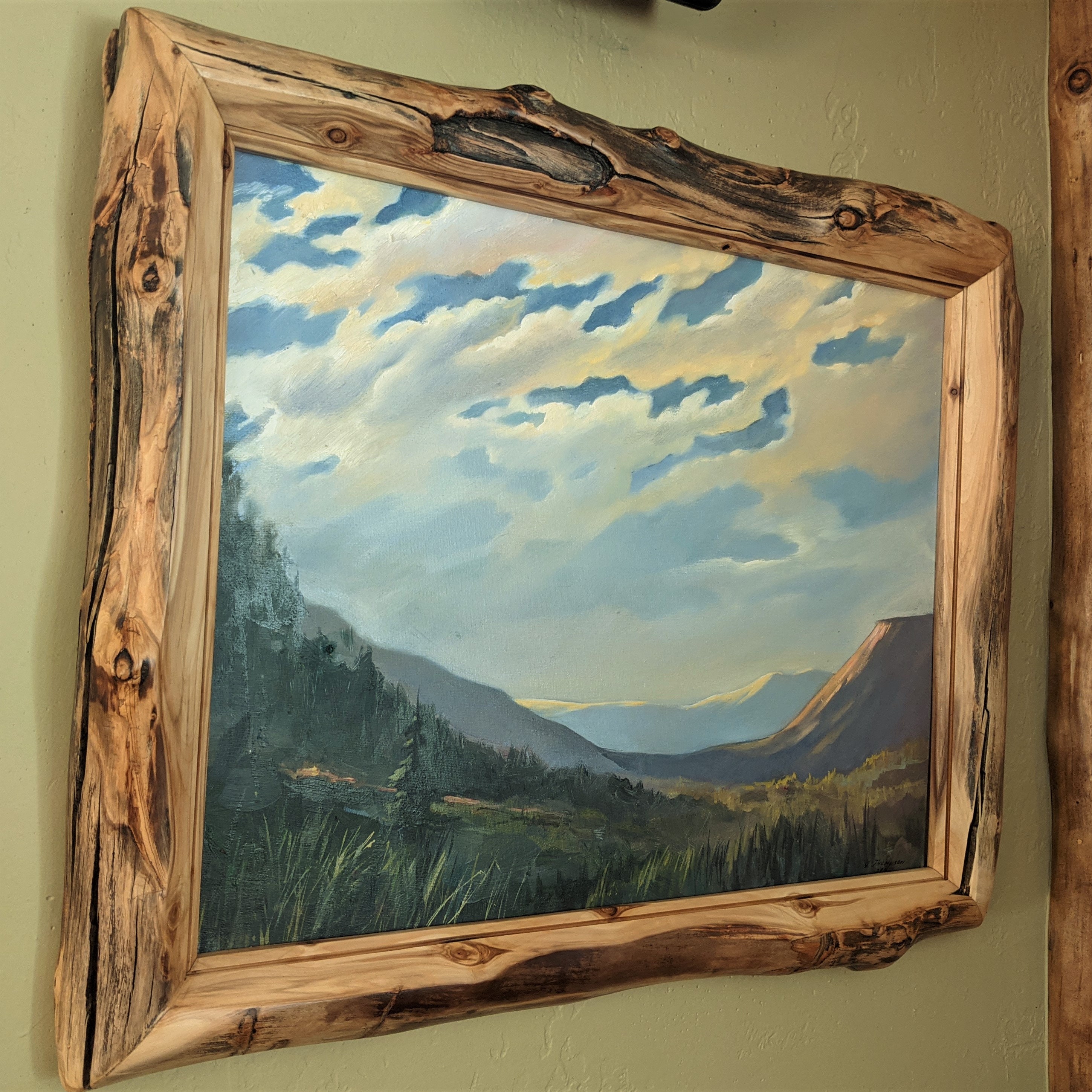 Colorado Aspen log picture frames. Custom rustic. Fine | Etsy