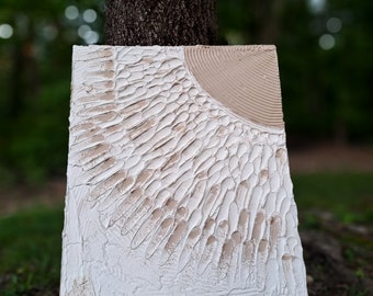 Textured Plaster Minimalist Wall Art - Etsy