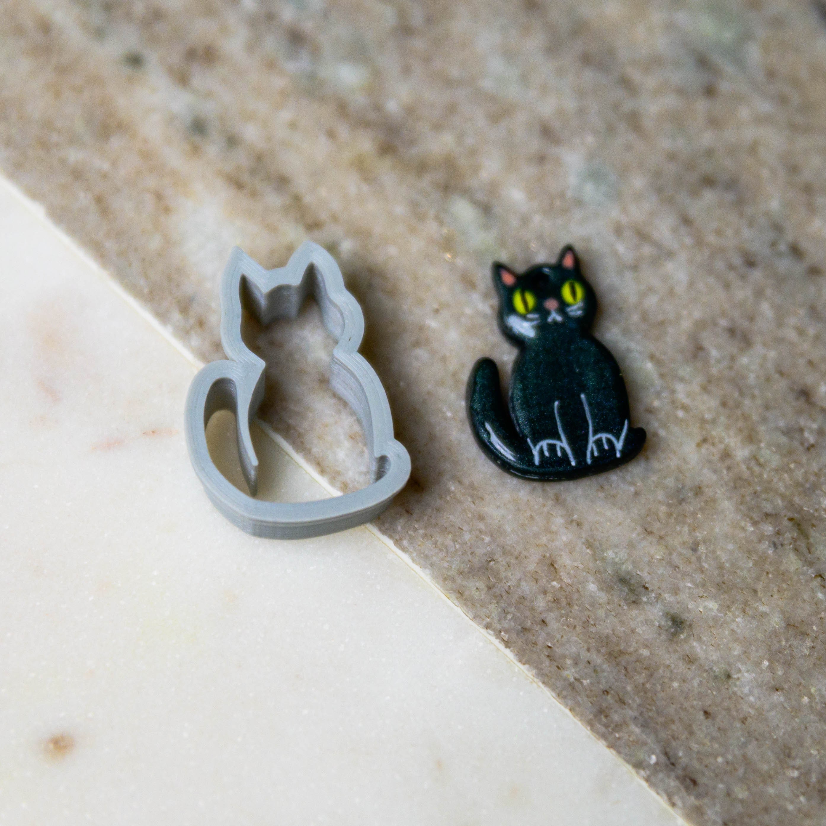 Cat Polymer Clay Cutters Cat Shape Cutter for Polymer Clay | Etsy
