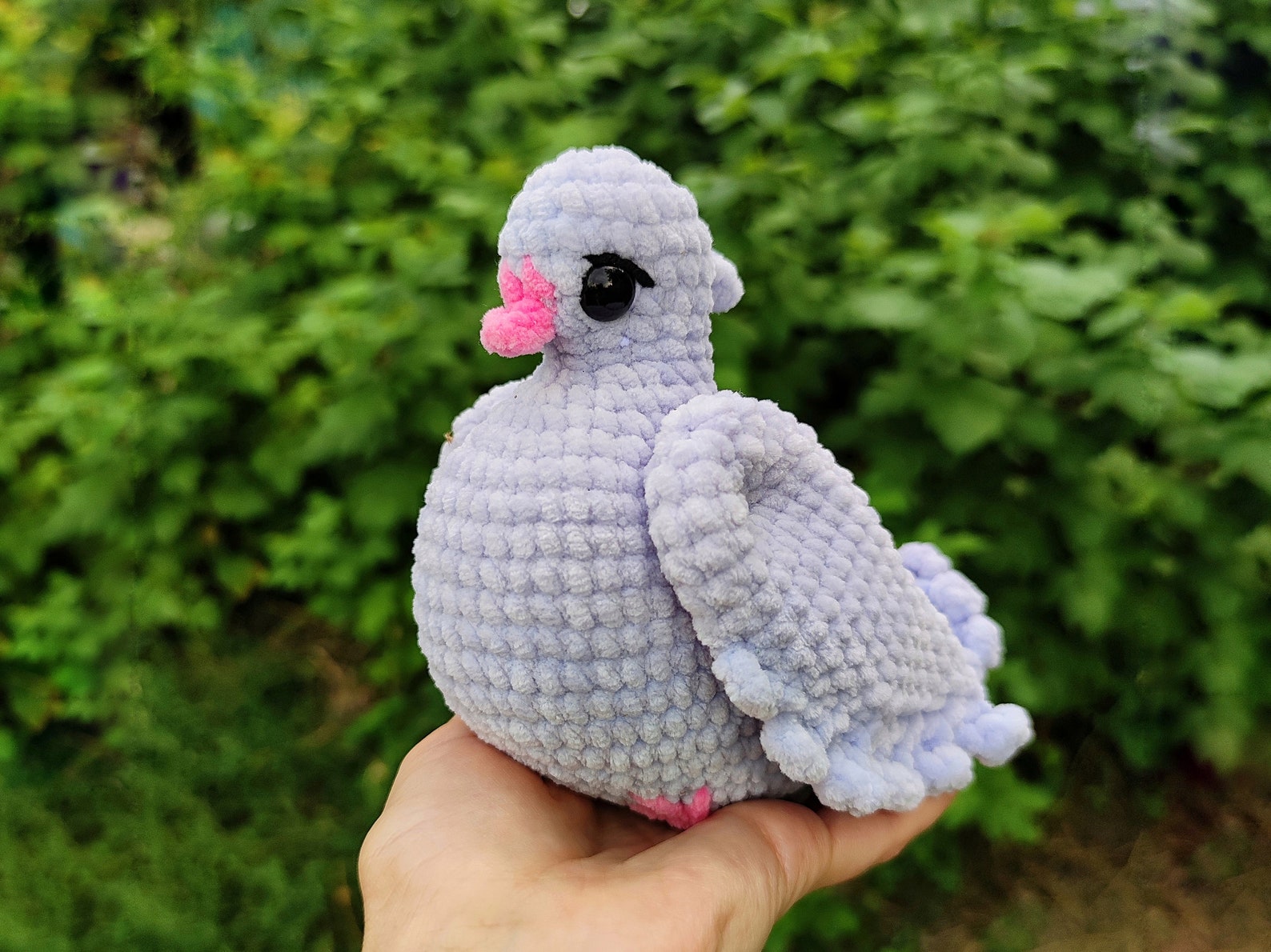 Dove CROCHET PATTERN Amigurumi Dove English Pattern - Etsy