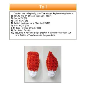 Fox CROCHET PATTERN Amigurumi Fox English Pattern - Etsy