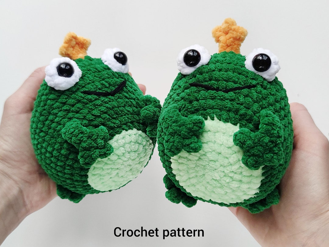 Frog CROCHET PATTERN Amigurumi Toad English Pattern - Etsy