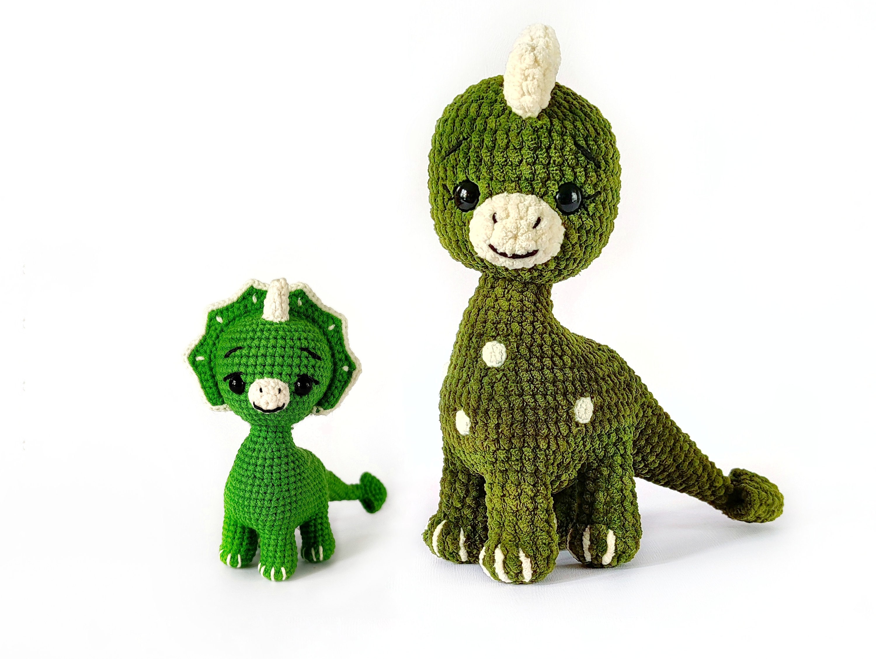 Giraffe Dinosaur CROCHET PATTERN PDF Set of 2 Patterns English Pattern ...