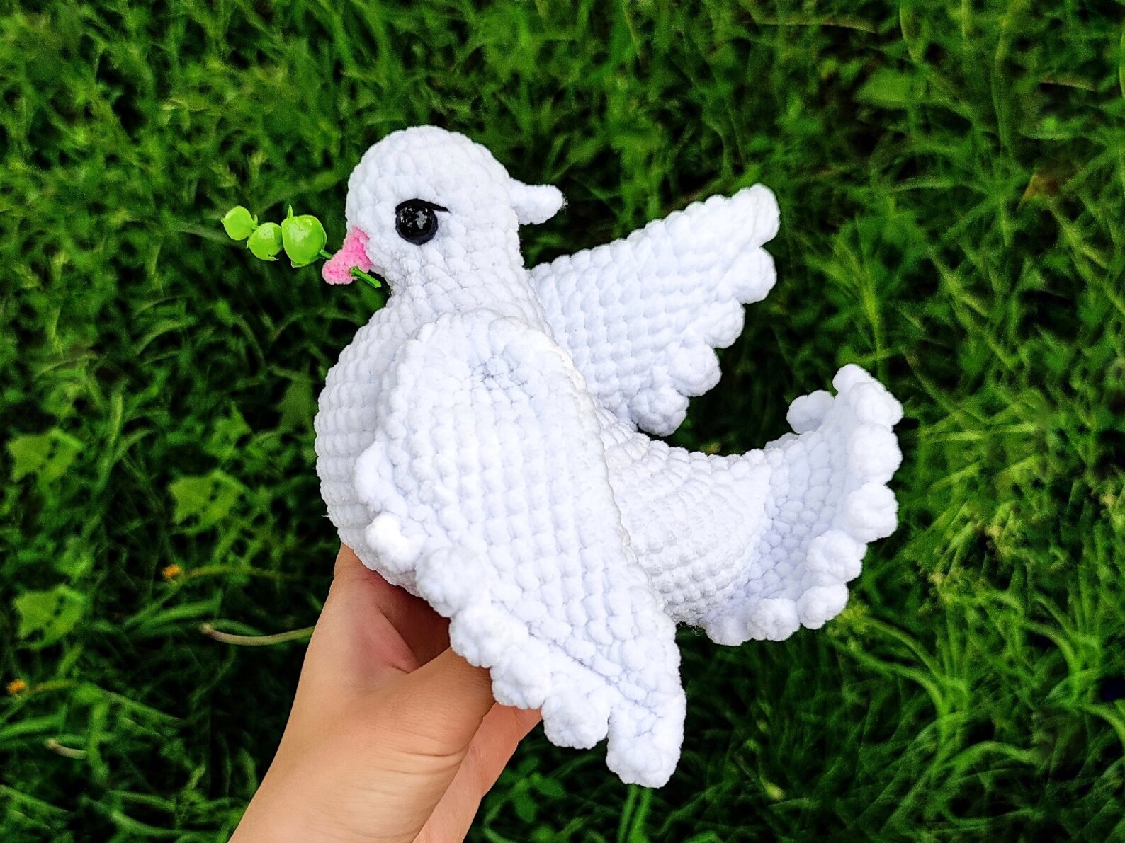 Dove CROCHET PATTERN Amigurumi Dove English Pattern - Etsy