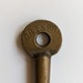 Vintage CRI&PRR Railroad Switch Key Hollow Barrel Brass Key Chicago ...