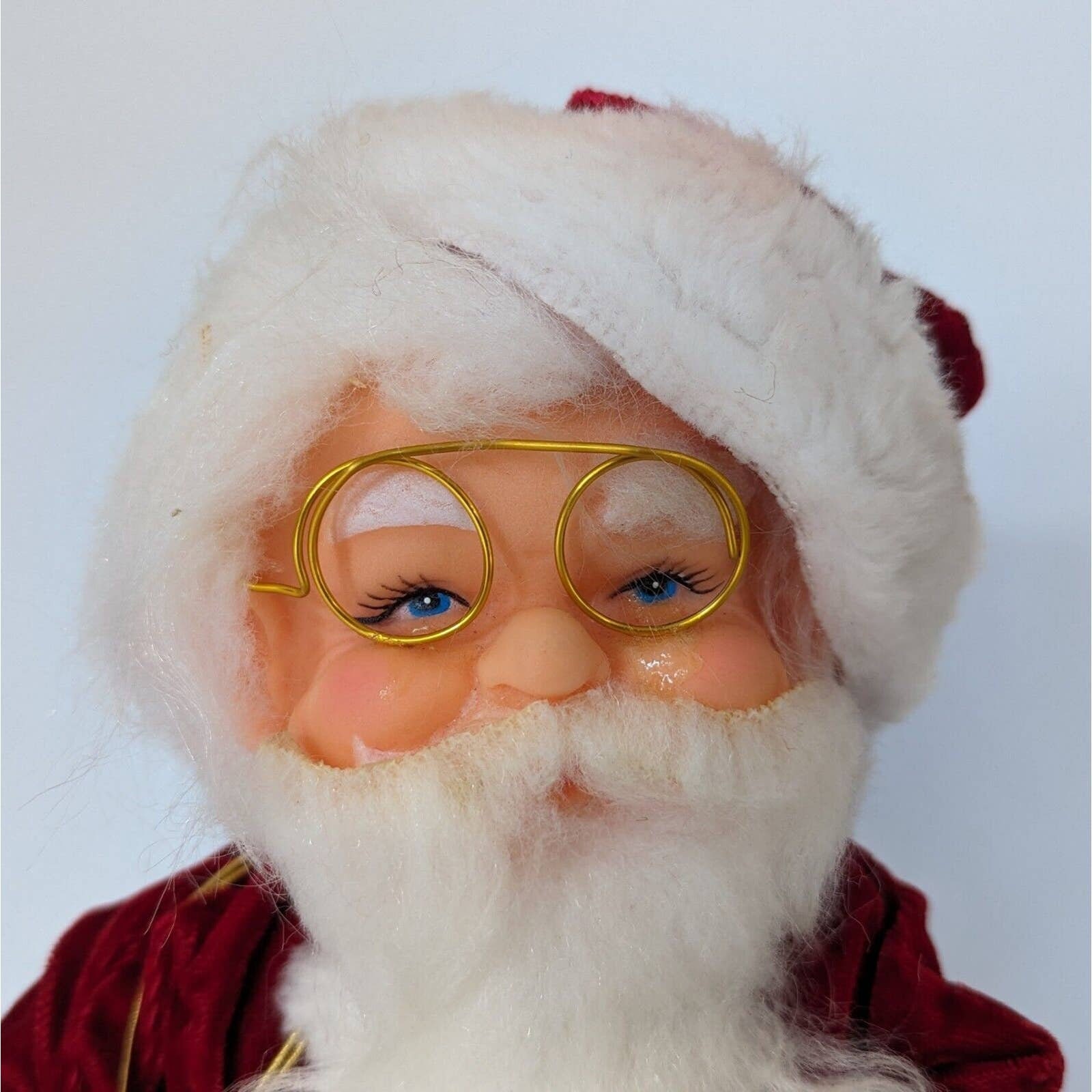 Santa and Mrs Claus Figures Vintage 12 and 14 Handmade Christmas ...