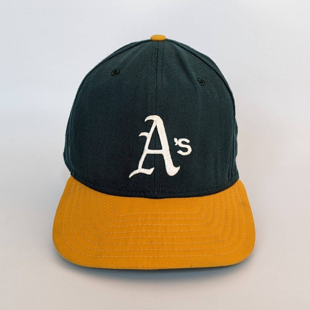 Vintage Oakland A's athletics Baseball Hat Adjustable Pro Model Medium ...