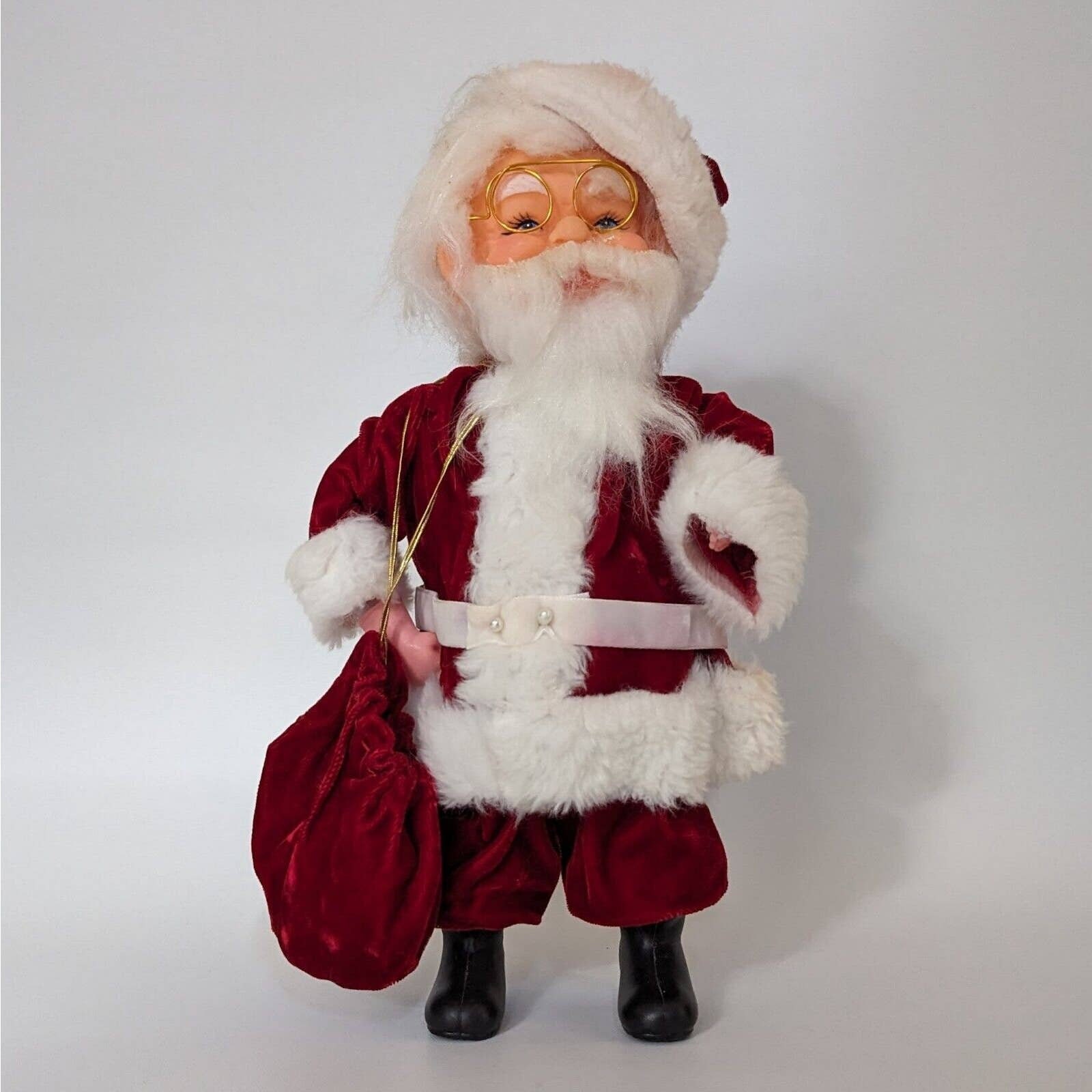 Santa and Mrs Claus Figures Vintage 12 and 14 Handmade Christmas ...