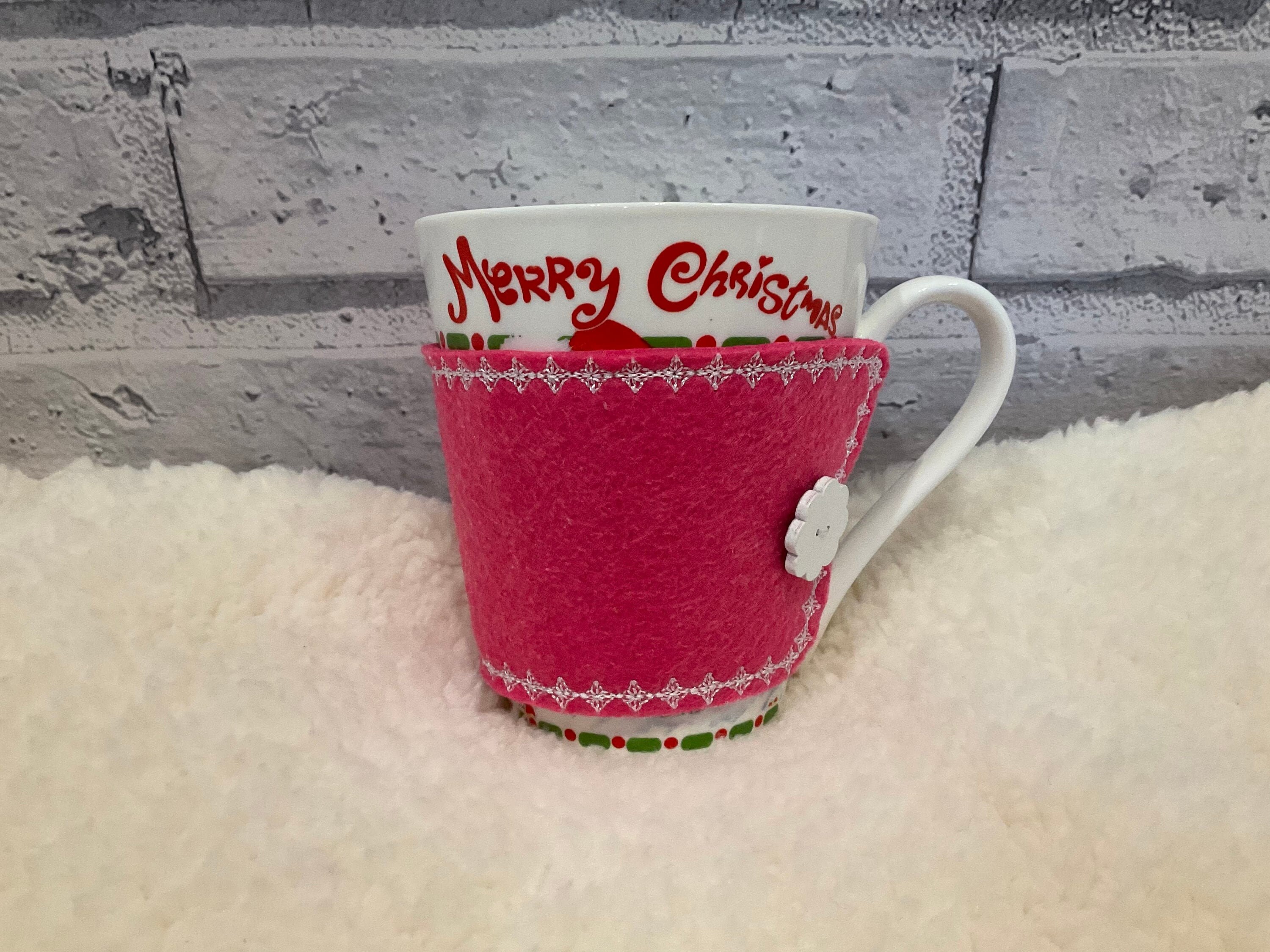 Digital Download 5x7 Hoop Easy Quick Felt Hot Coffee Cup Mug - Etsy
