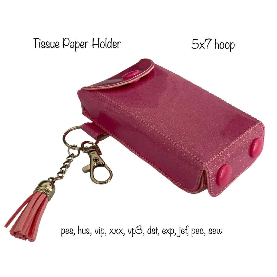 Digital Download 5x7 Tissue Paper Holder Case Embroidery Design in the ...