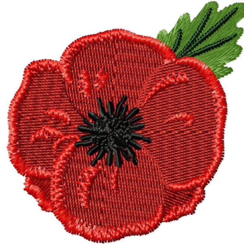 Poppy Embroidery Design - Etsy UK