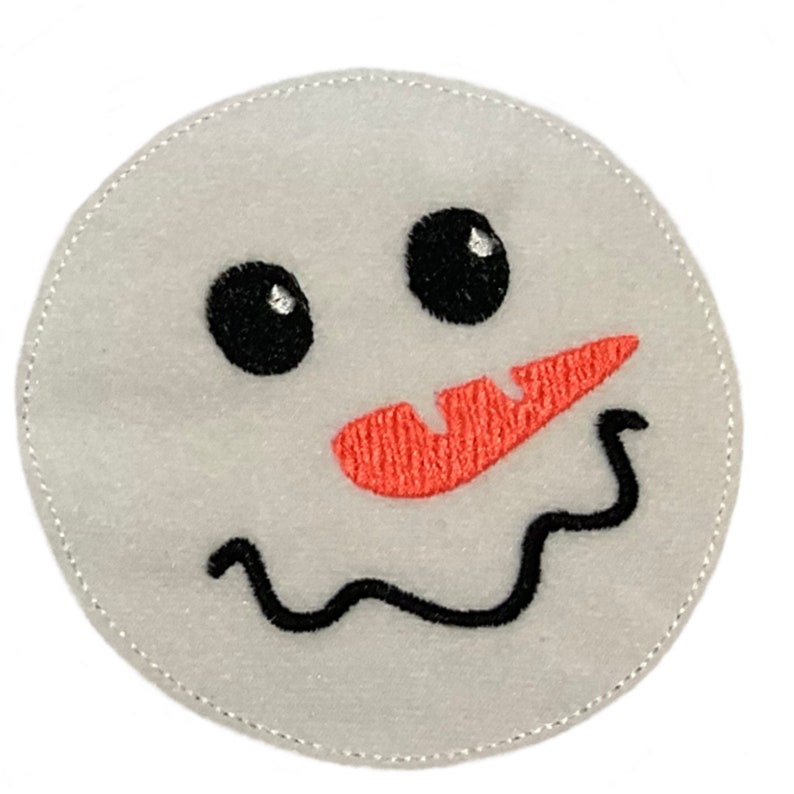 Digital Download 4x4 Hoop 12 Cute Christmas Snowman Faces - Etsy