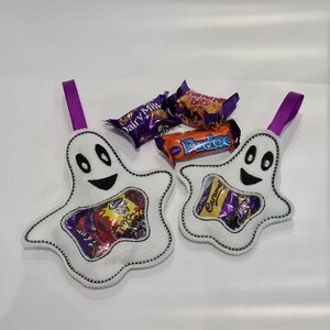 Digital Download 2 Sizes Bundle Ghost Pumpkin Peekaboo Treat Bag in the ...