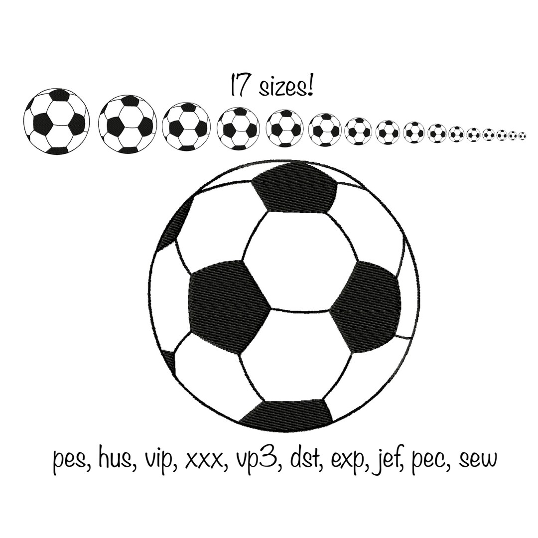 Instant Download Football 17 Sizes Outline Quick Stitch Feltie Machine ...