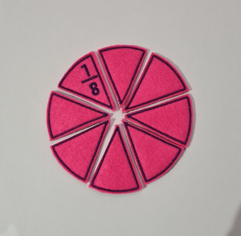 Digital Download Math Fractions Machine Embroidery Design 7 - Etsy