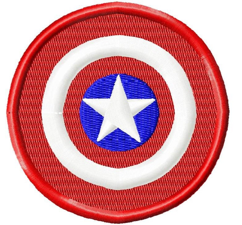 Instant Download 8 Superhero Fill Stitch Sew on Patches Machine Embroidery Design in Multiple ...