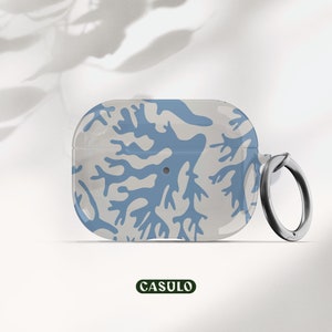 Blue Coral Reef Airpods Pro Case, AirPod Case With Keychain, Air Pods ...