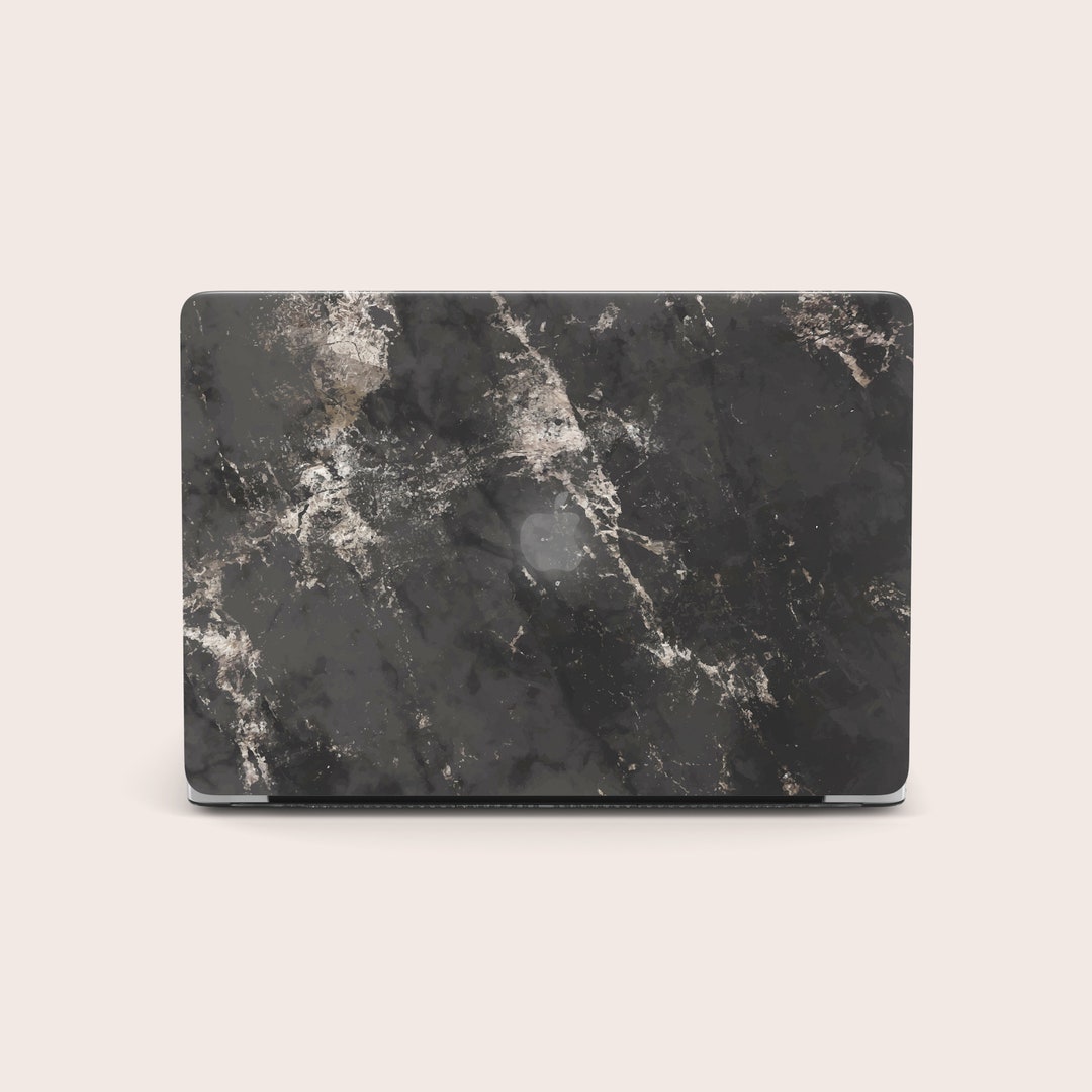 Black Marble MacBook Pro Case 13 14 15 16 Inch, MacBook Air Skin M2 11 ...