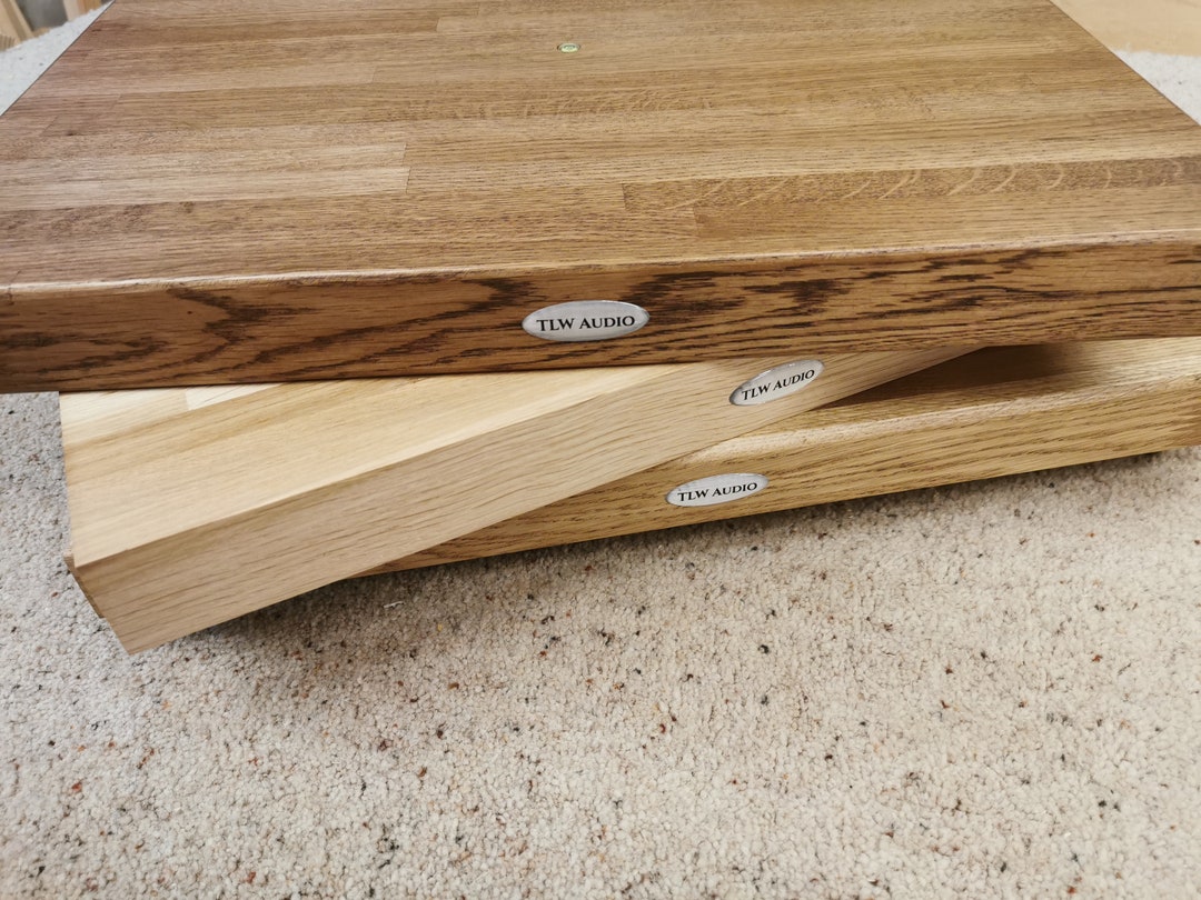 Bespoke Handmade Solid Oak - Hi-fi Isolation Platform - Plinth ...