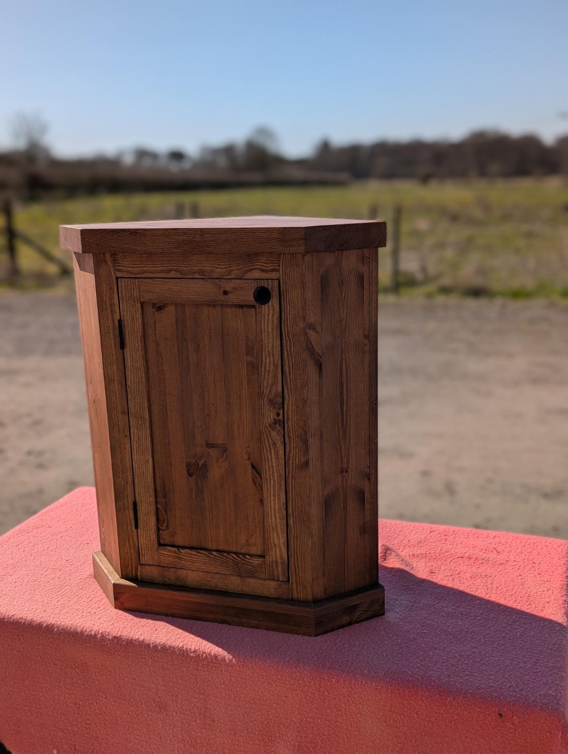 Bespoke Handmade Rustic Corner Vanity Unit - Cottage Collection - Etsy UK