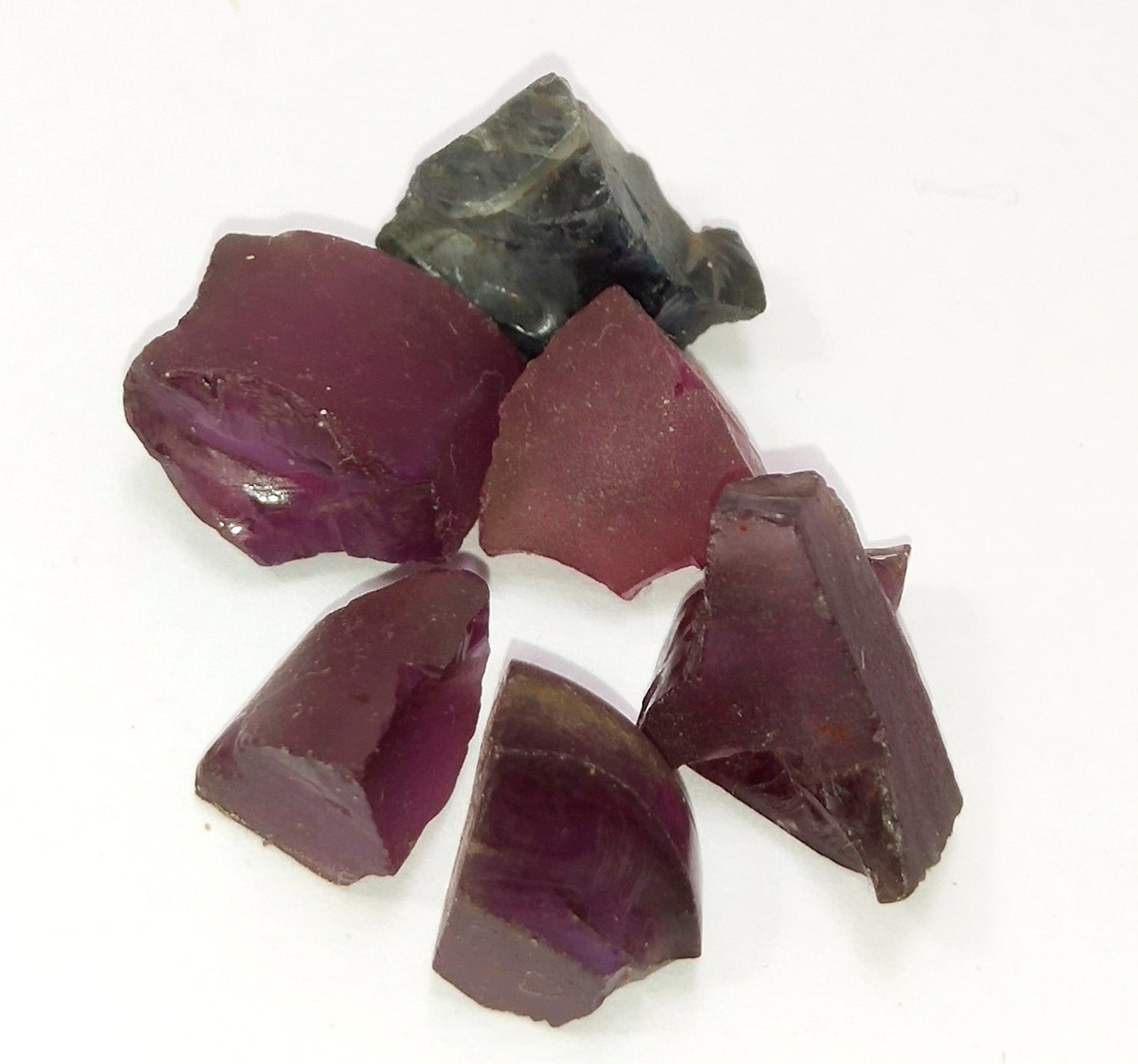 46.80 Cts Natural Alexandrite Red Alexandrite Purple - Etsy