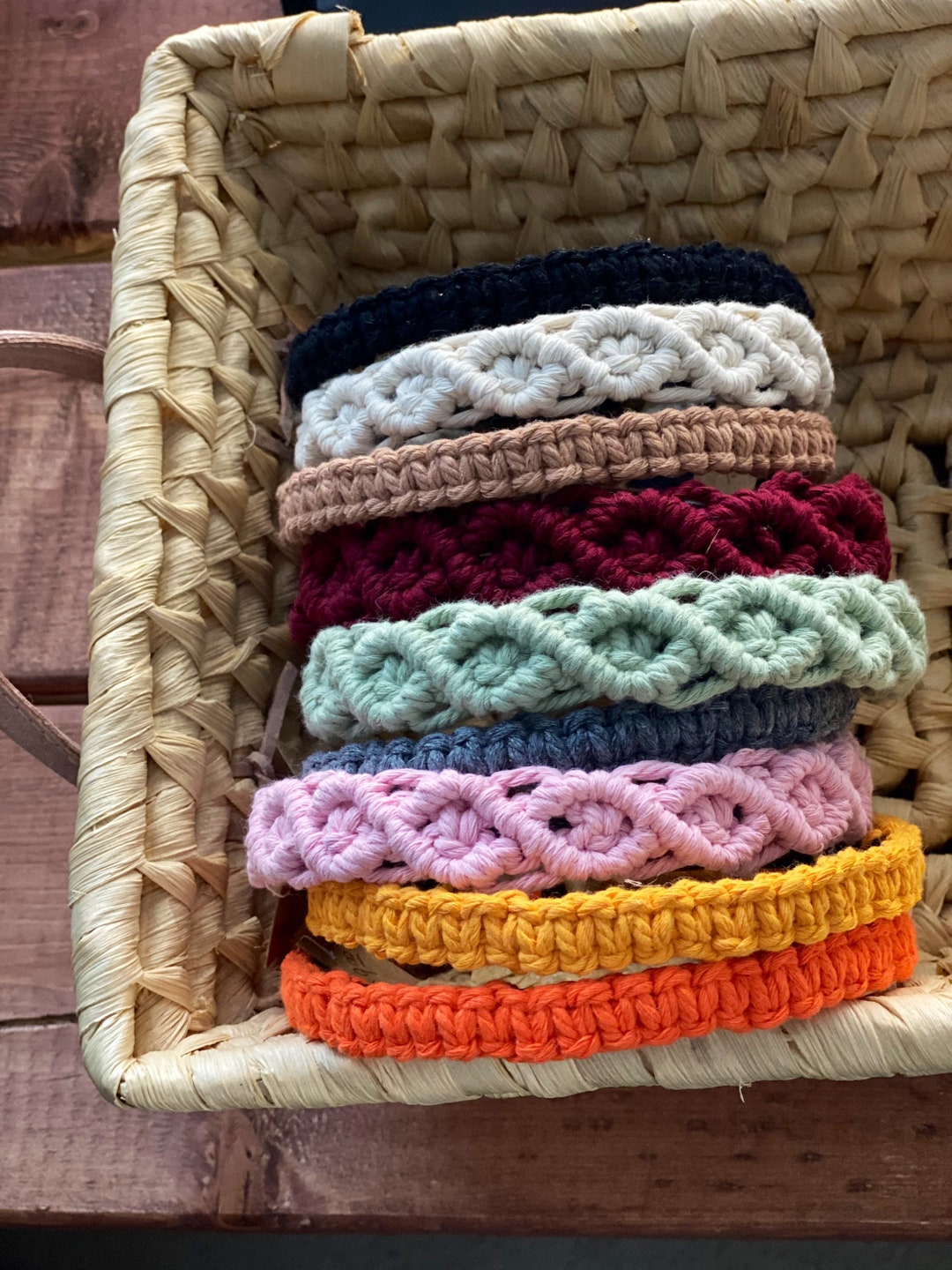 Macramé Headband - Etsy