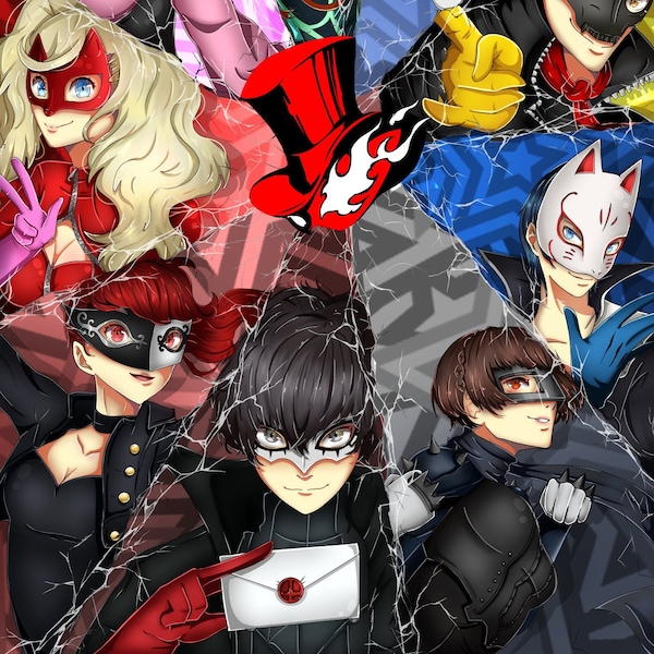 Persona 5 Poster - Etsy