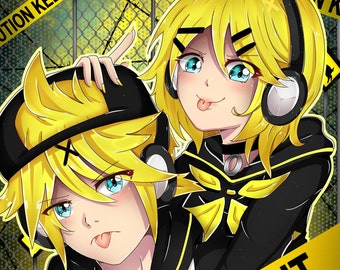 Len Kagamine Poster - Etsy