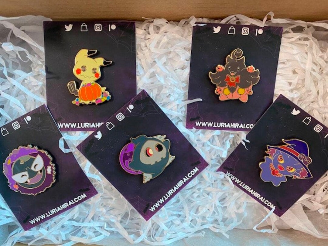 Halloween Pokémon | Enamel Pins - Etsy