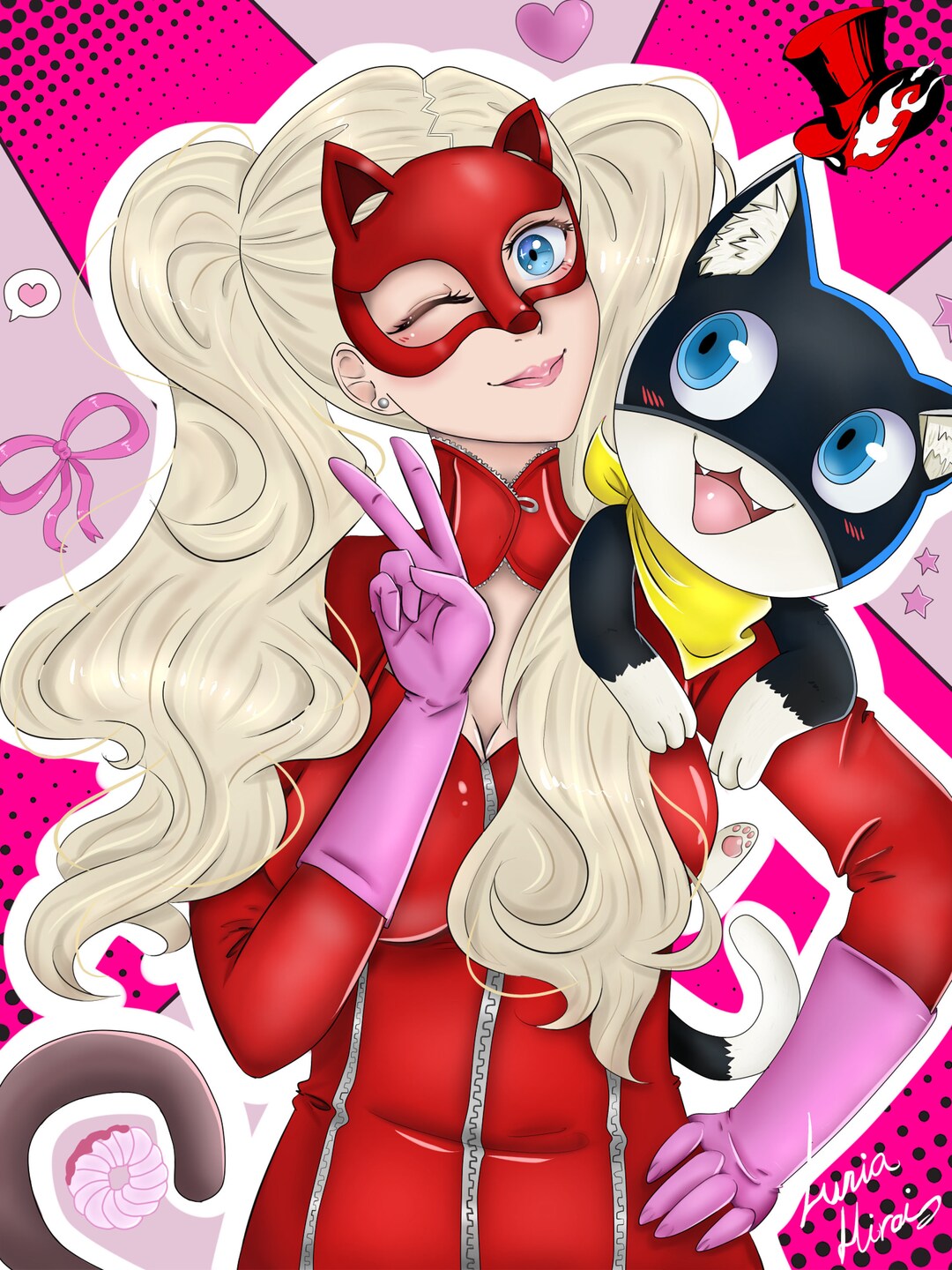 Ann P5 Persona5 Poster - Etsy