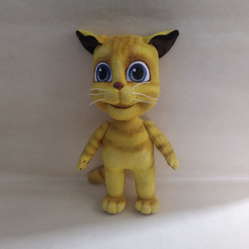 Talking Tom Plush - Etsy