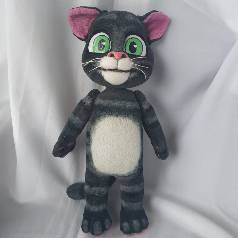 Talking Tom Plush - Etsy
