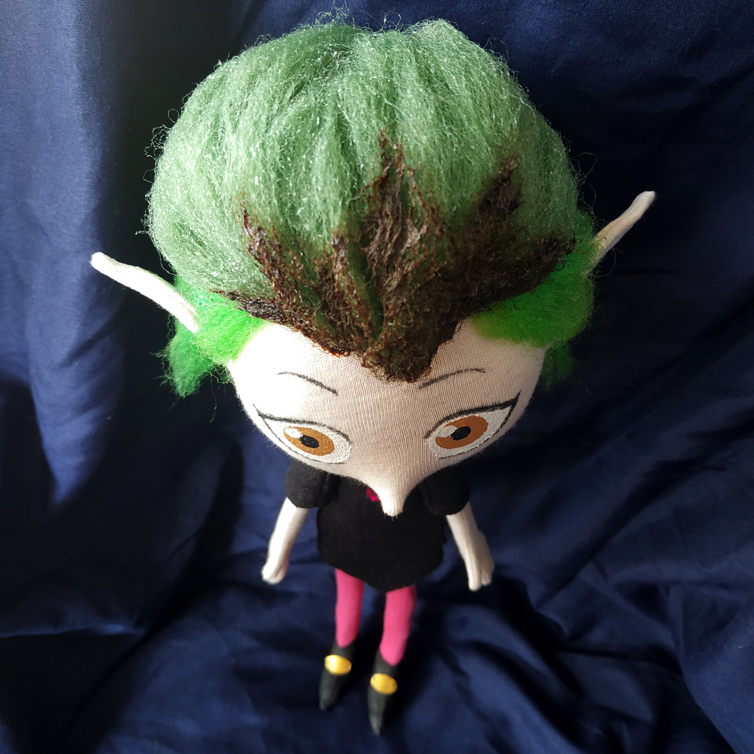 Amity Blight Amity From the Owl House. Textile Doll. Handmade - Etsy ...
