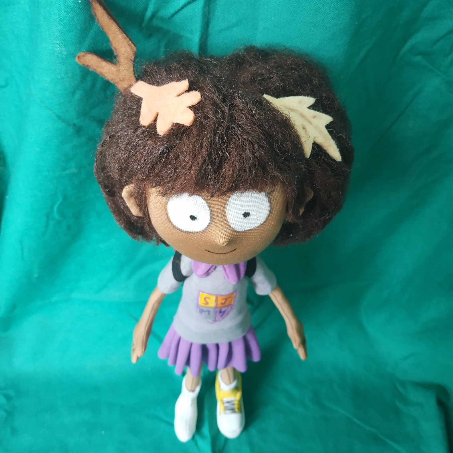 Anne Boonchuy. Amphibia. Textile Doll. Handmade | Etsy