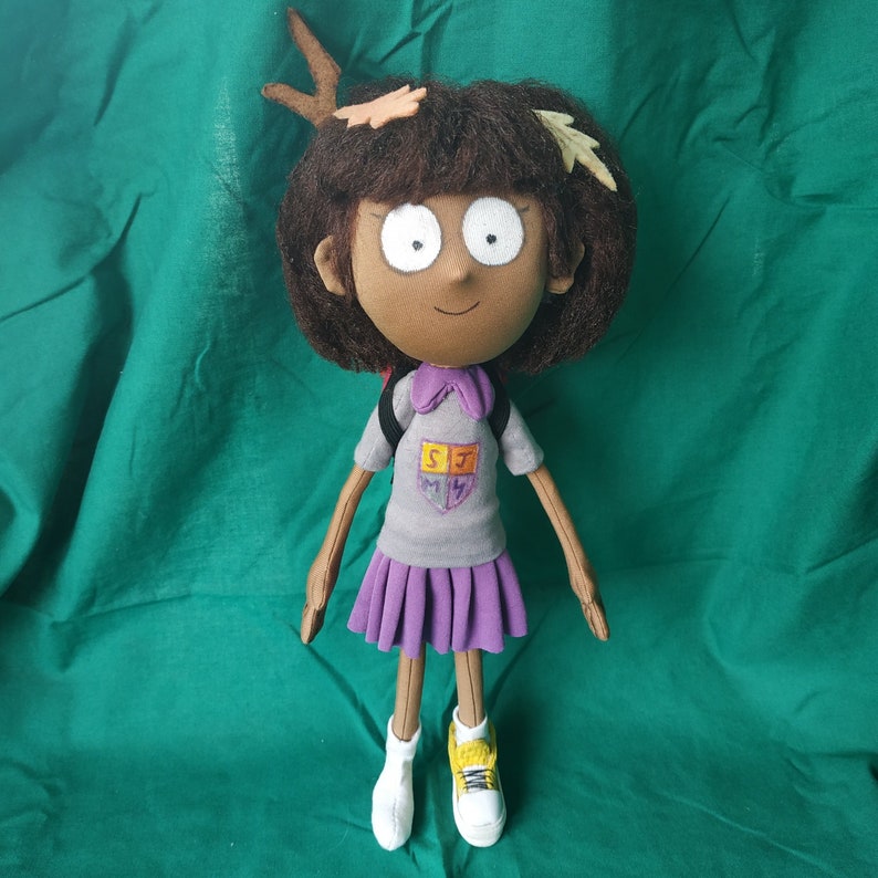 Anne Boonchuy. Amphibia. Textile Doll. Handmade | Etsy