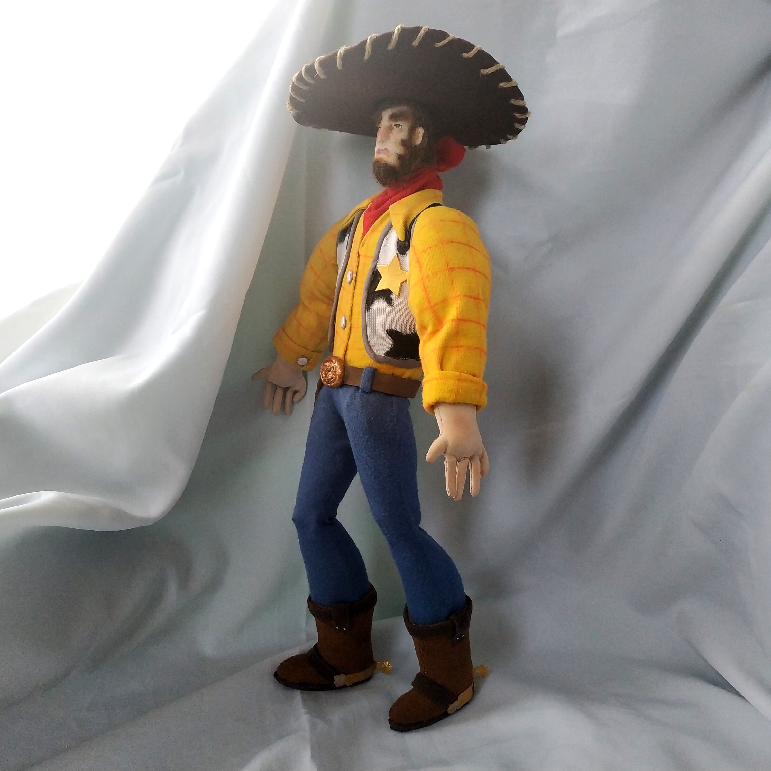 Sheriff Woody. Toy Story. Textile Doll. Handmade - Etsy