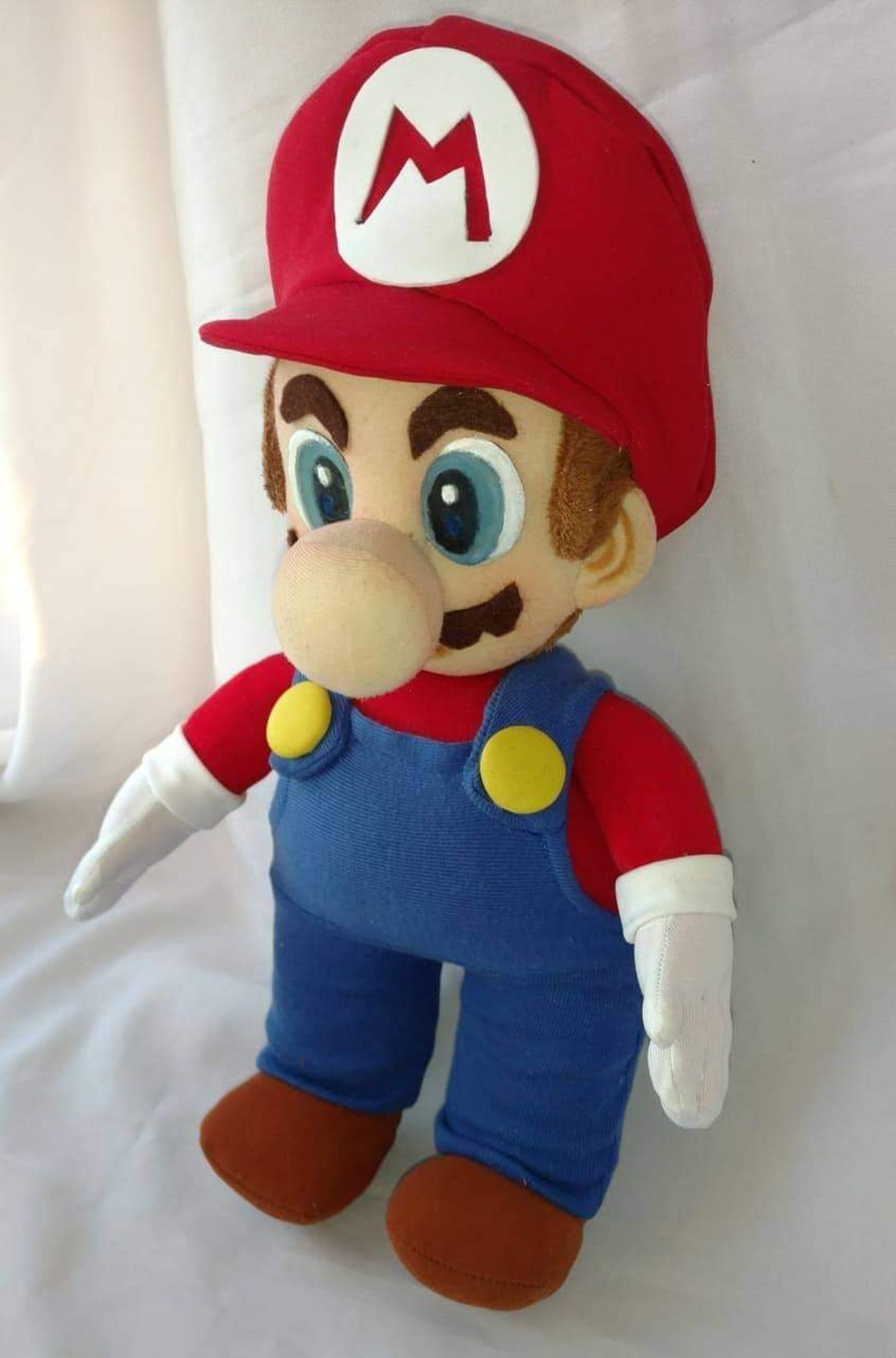 Mario. Super Mario Bros. Textile Doll. Handmade | Etsy