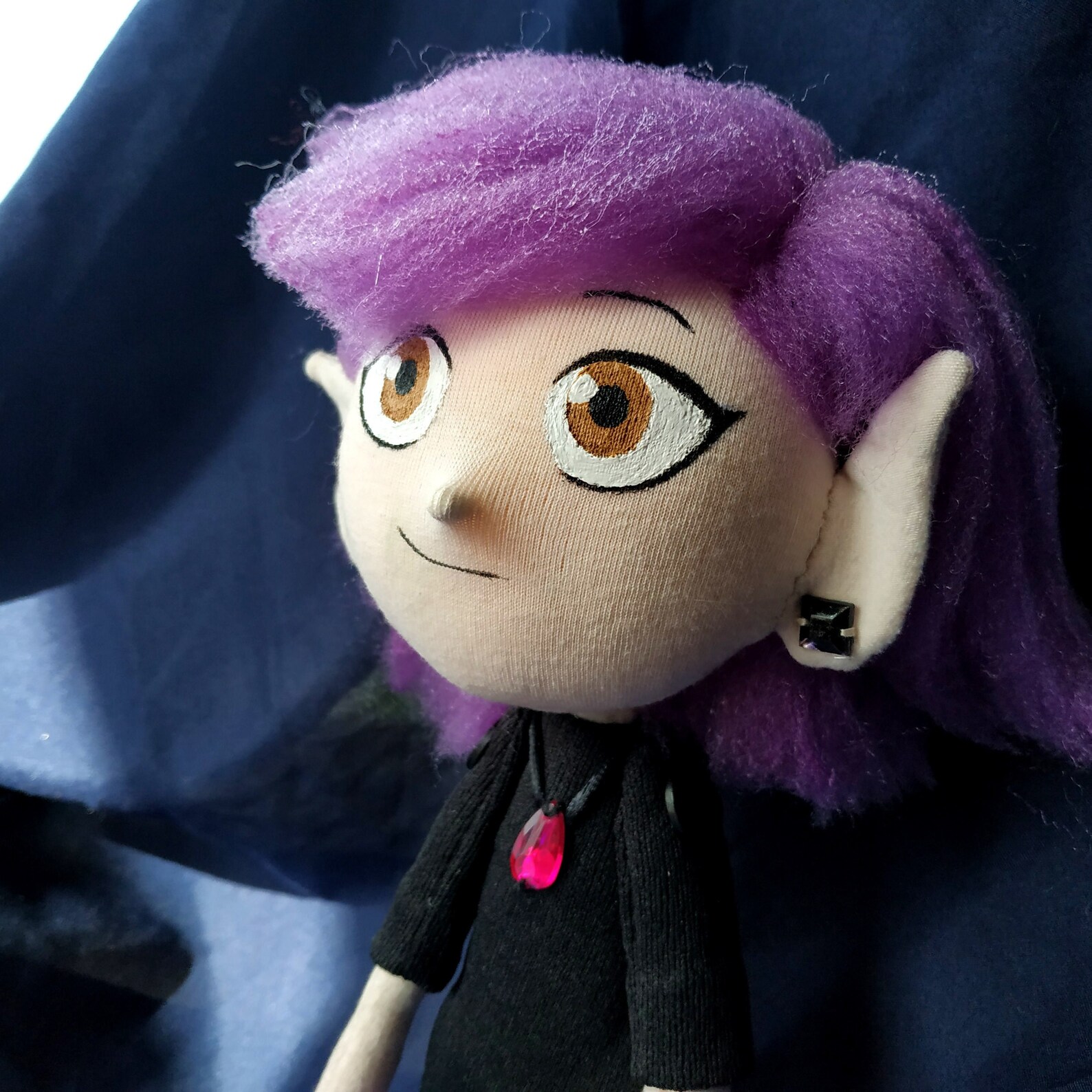 Amity Blight Alt, Amity From the Owl House. Textile Doll. Handmade - Etsy