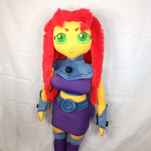 Starfire. Teen Titans. Plush. Plush Doll. Handmade - Etsy