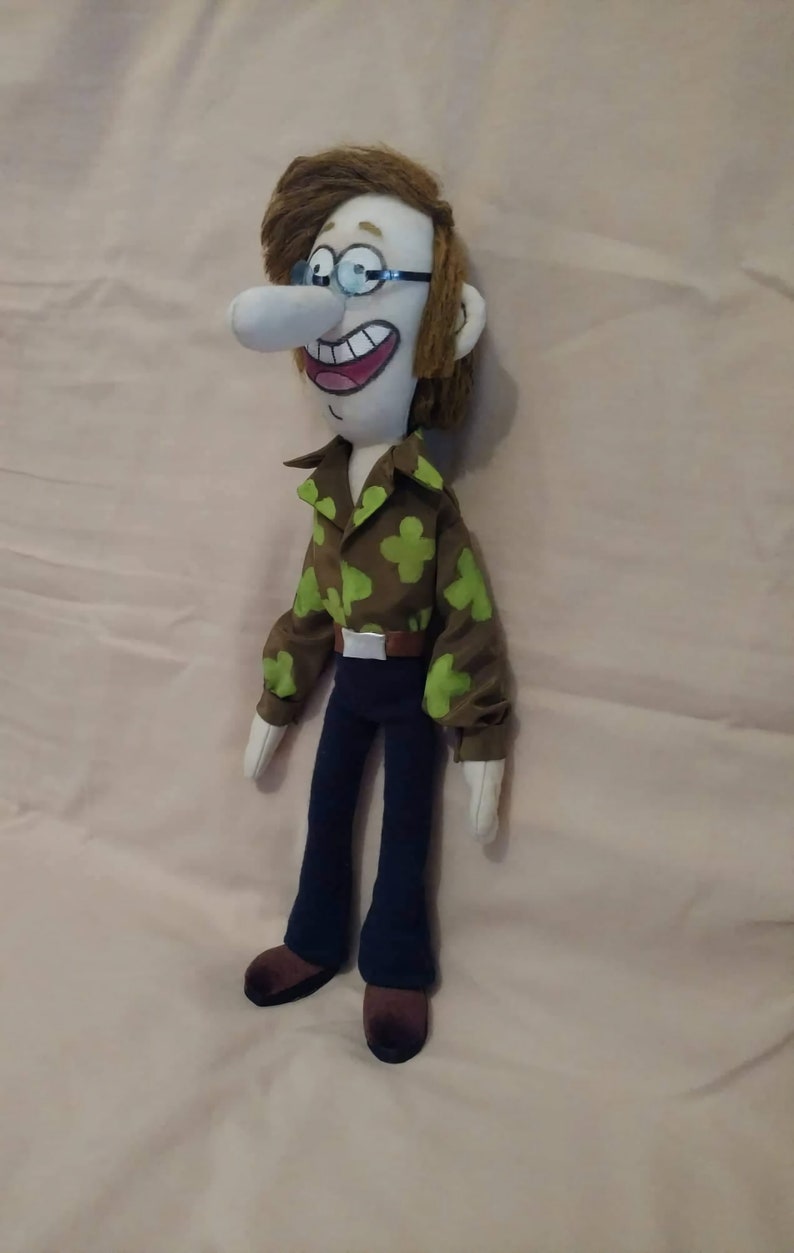 Young. Mcgucket. Fiddleford Hadron. Gravity Falls. Textile Doll ...