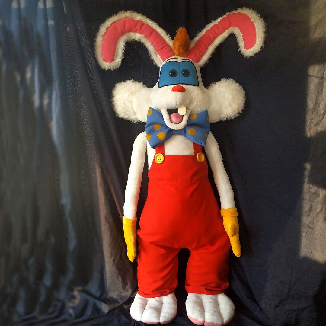 Roger Rabbit, From Who Framed Roger Rabbit. Plush Toy. Handmade - Etsy