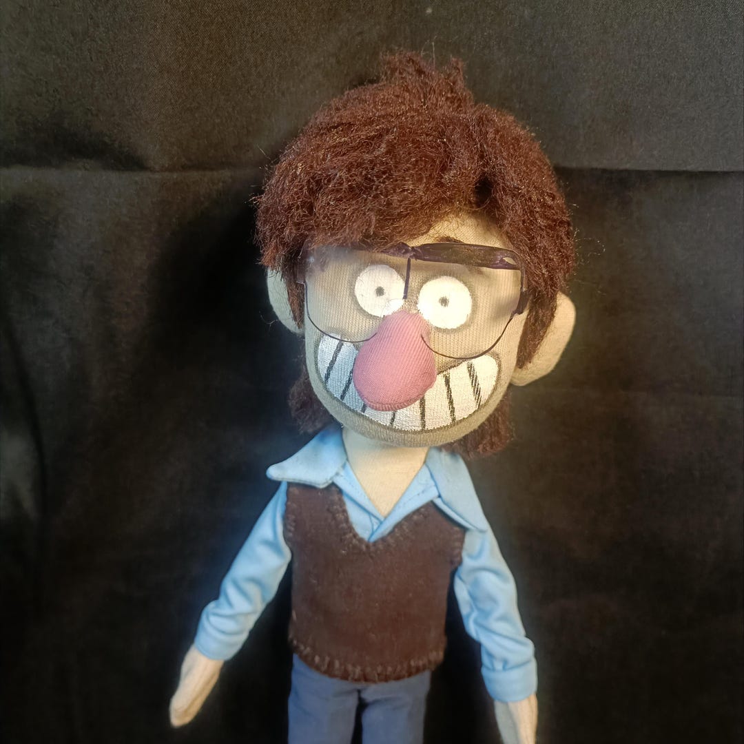 Grunkle Stan. Young. Stanley Pines From Gravity Falls. Textile Doll ...
