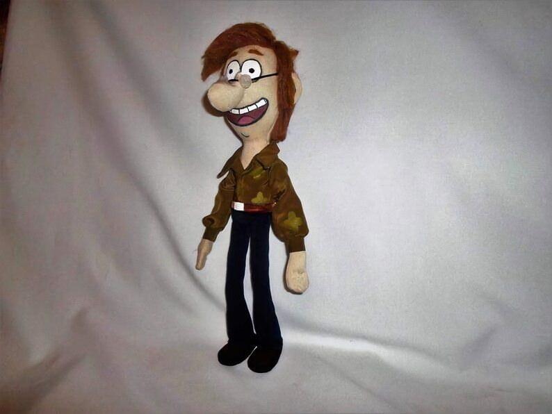 Young. Mcgucket. Fiddleford Hadron. Gravity Falls. Textile Doll ...
