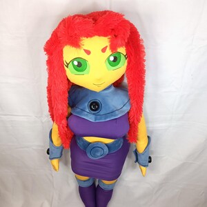 Starfire. Teen Titans. Plush. Plush Doll. Handmade - Etsy