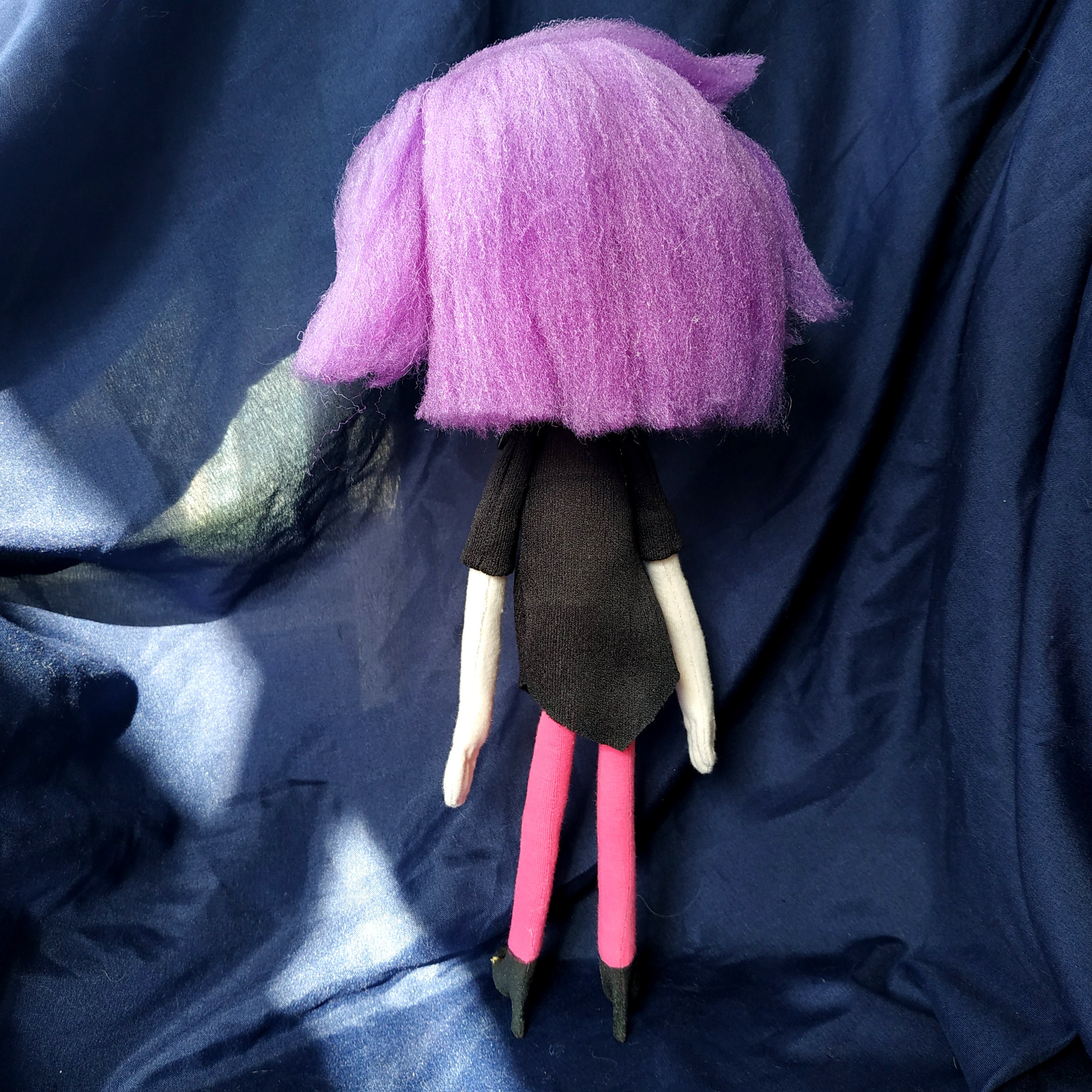 Amity Blight Alt Amity From the Owl House. Textile Doll. - Etsy UK