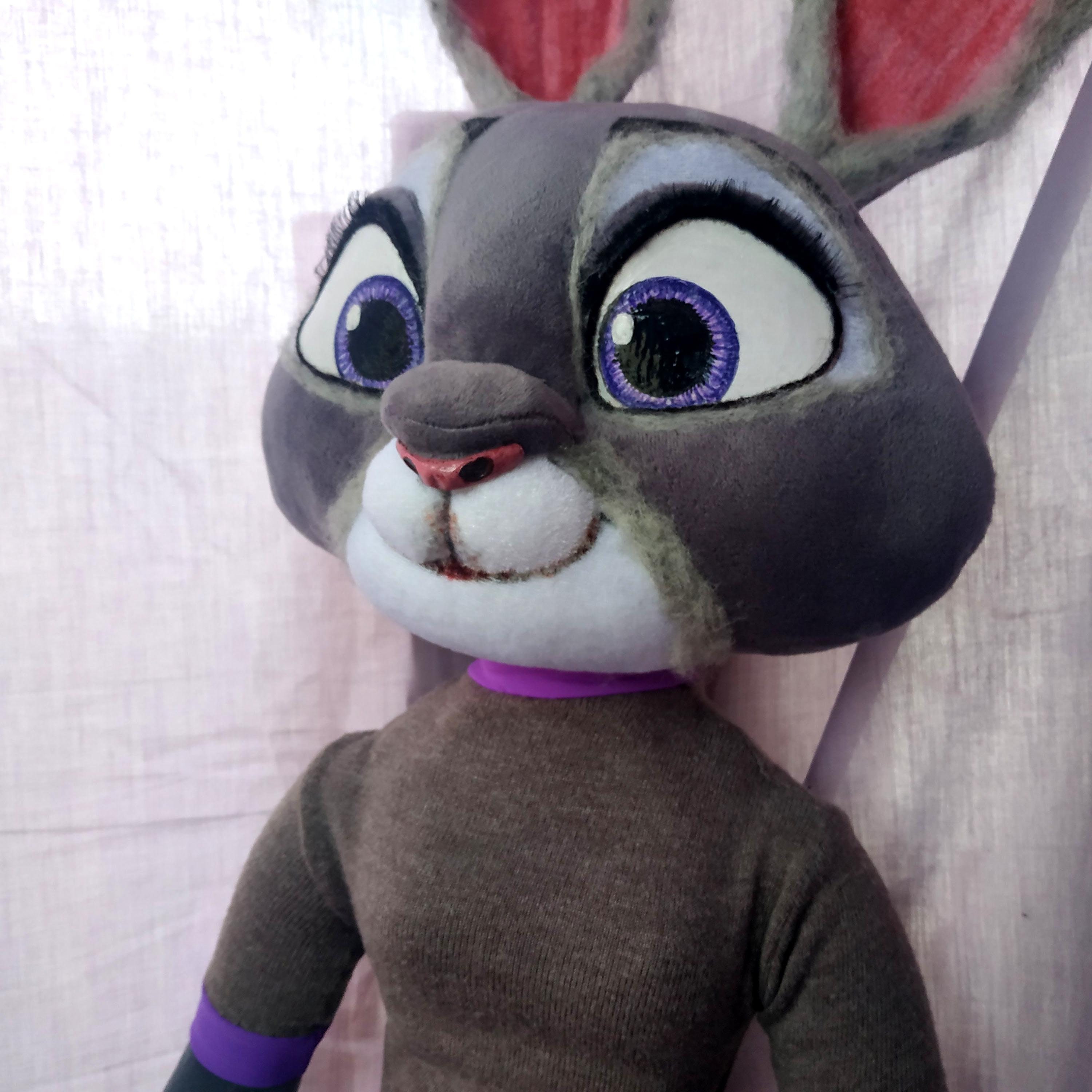Judy Hopps. Regular Costume. Zootopia. Plush Doll. Handmade - Etsy ...