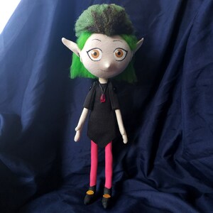 Amity Blight, Amity From the Owl House. Textile Doll. Handmade - Etsy