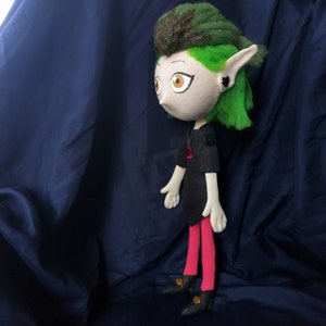 Amity Blight, Amity From the Owl House. Textile Doll. Handmade - Etsy