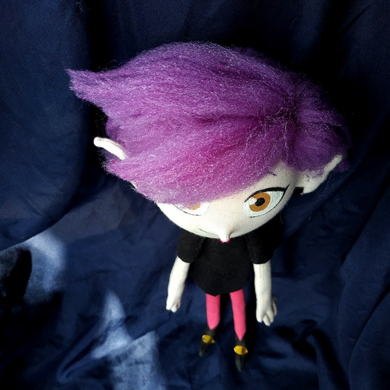 Amity Blight Alt Amity From the Owl House. Textile Doll. - Etsy