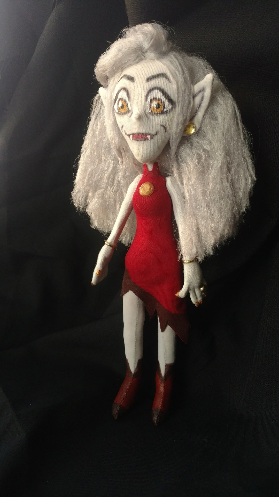 Edalyn Clawthorne, Eda From Owl House. Textile Doll. Handmade - Etsy